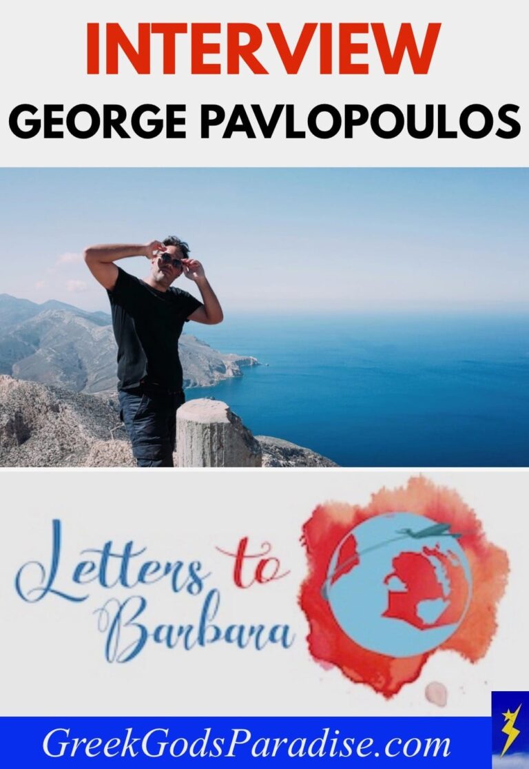 Interview with George Pavlopoulos from Letters to Barbara | Greek Gods ...