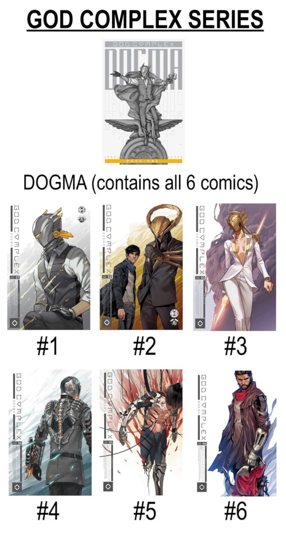 GOD COMPLEX Comics: DOGMA Book Review | Greek Gods Paradise
