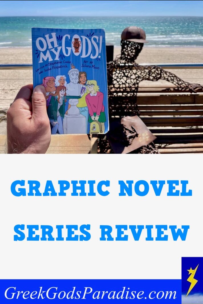 Oh My Gods! Graphic Novel Series Review | Greek Gods Paradise