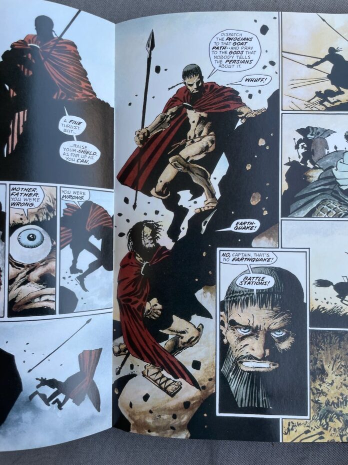 300 by Frank Miller: Spartan Comic Review | Greek Gods Paradise