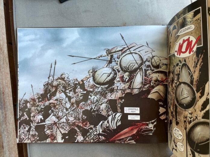 300 by Frank Miller: Spartan Comic Review | Greek Gods Paradise