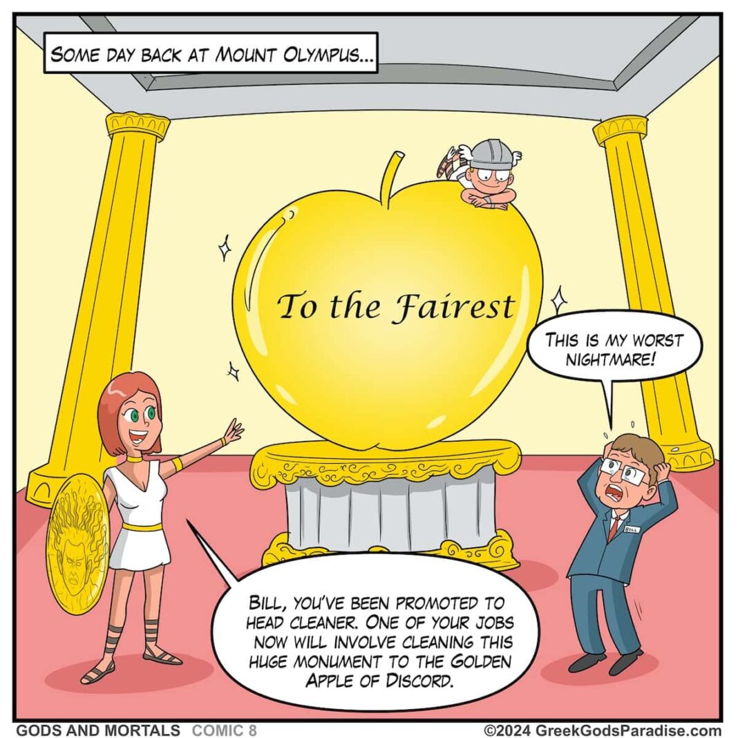 Bill Gates: The Tech Titan Comic Saga | Greek Gods Paradise