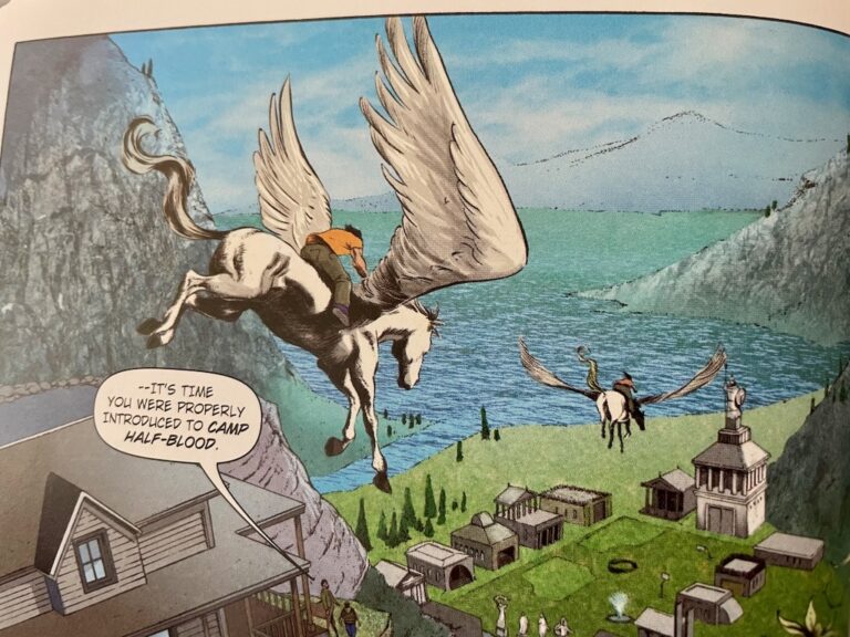 The Lightning Thief: Graphic Novel Review | Greek Gods Paradise