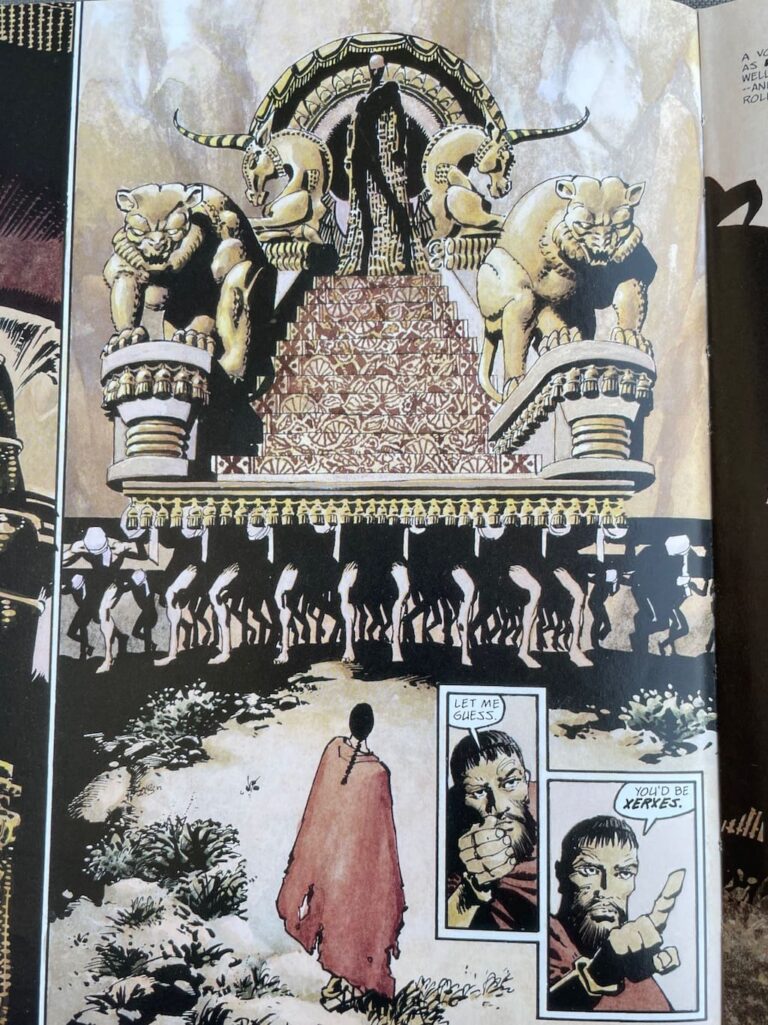 300 by Frank Miller: Spartan Comic Review | Greek Gods Paradise