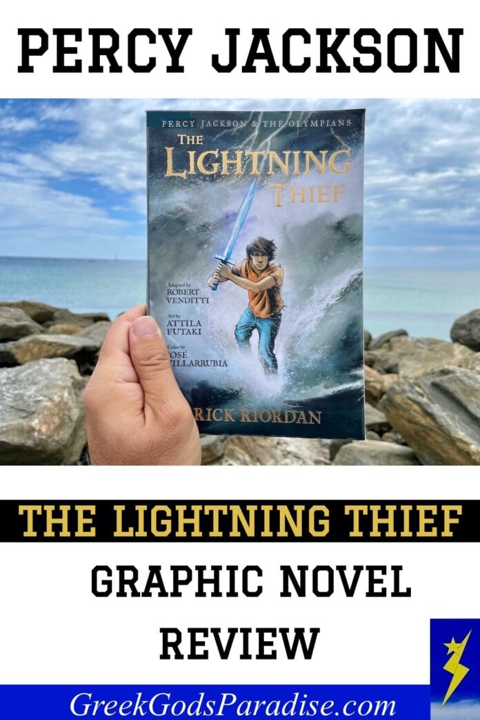 The Lightning Thief: Graphic Novel Review | Greek Gods Paradise