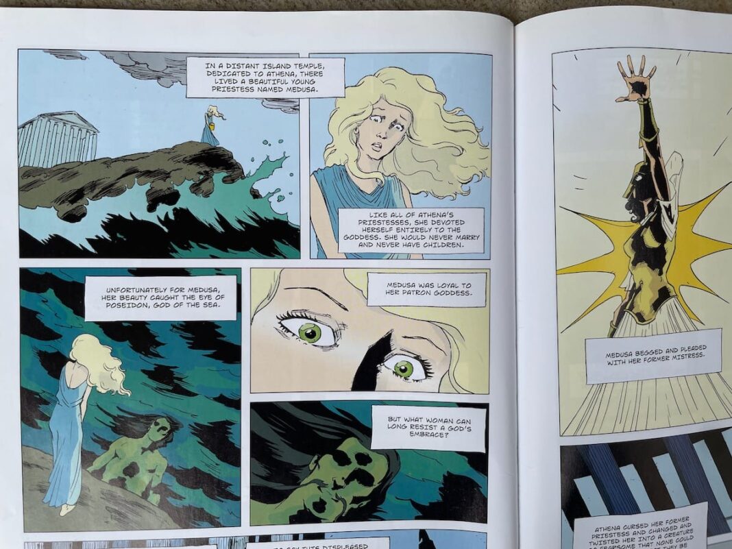 By George! ATHENA Graphic Novel is Good | Greek Gods Paradise
