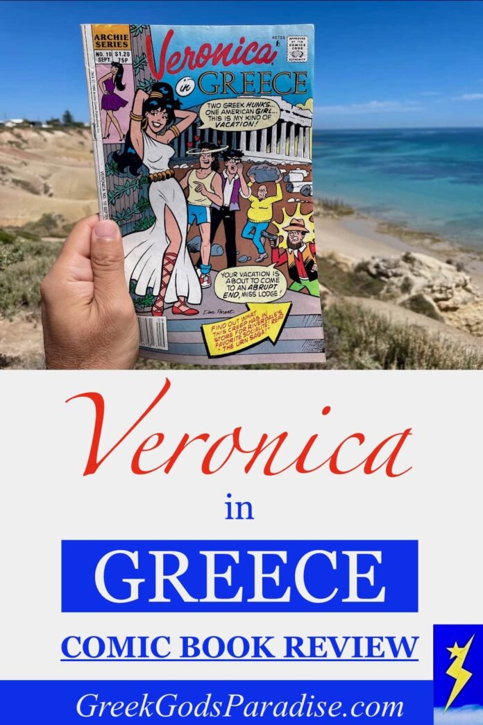 Veronica in Greece - Comic Book Review | Greek Gods Paradise