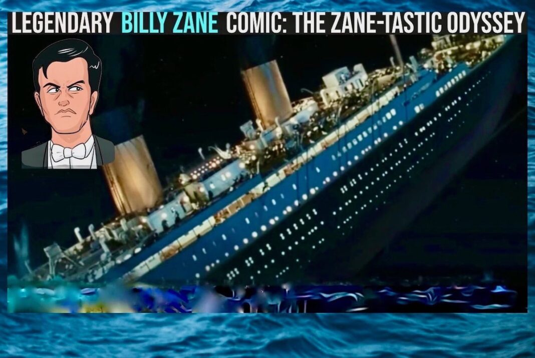 Hilarious Billy Zane Comic: The Zane-tastic Odyssey | Greek Gods Paradise