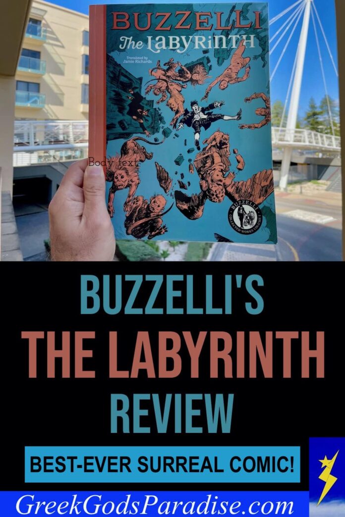 Buzzelli's THE LABYRINTH Review: Best-Ever Surreal Comic! | Greek Gods ...
