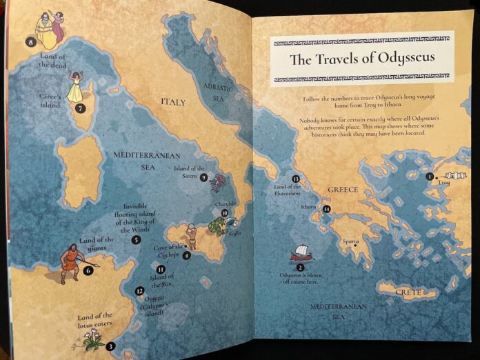 Reviewing THE ODYSSEY Graphic Novel: Usborne's Take | Greek Gods Paradise