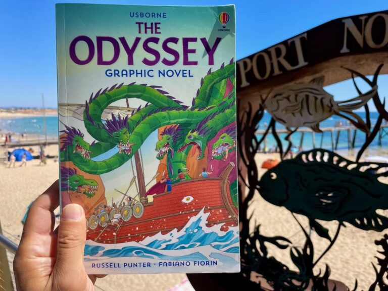 Reviewing THE ODYSSEY Graphic Novel: Usborne's Take | Greek Gods Paradise