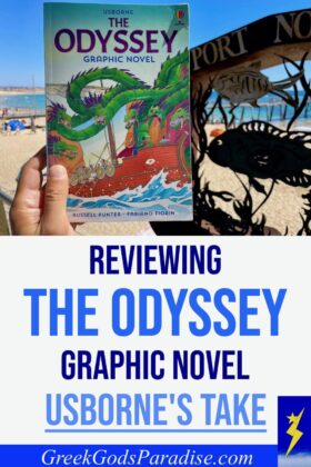 Reviewing THE ODYSSEY Graphic Novel: Usborne's Take | Greek Gods Paradise