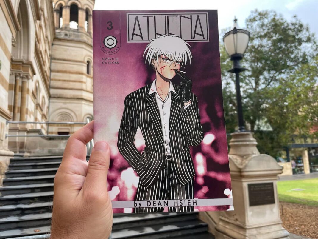 ATHENA (Dean Hsieh) Manga Comic Series: A Glowing Review | Greek Gods ...