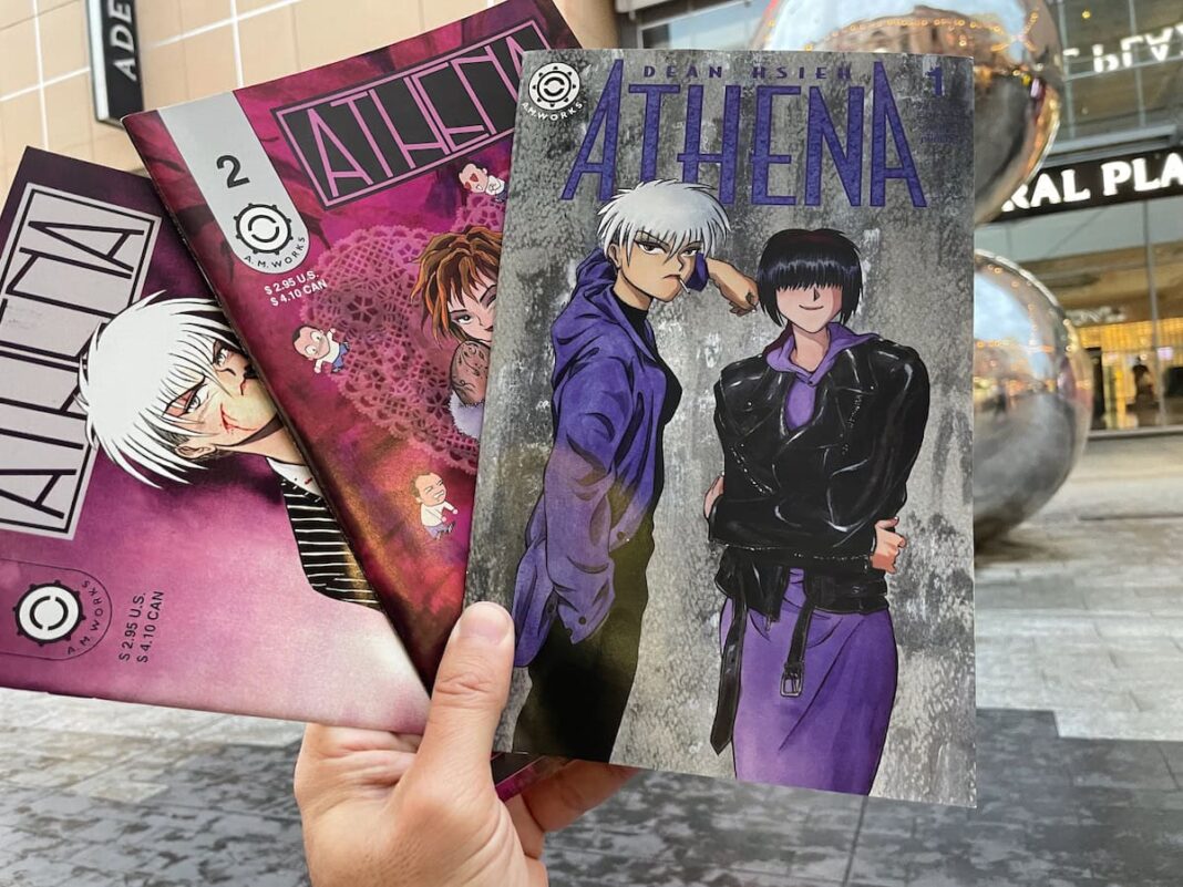 ATHENA (Dean Hsieh) Manga Comic Series: A Glowing Review | Greek Gods ...