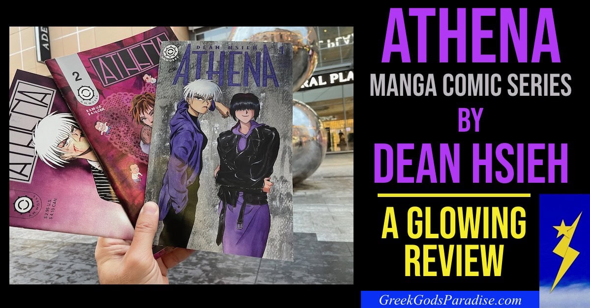ATHENA (Dean Hsieh) Manga Comic Series: A Glowing Review | Greek Gods ...
