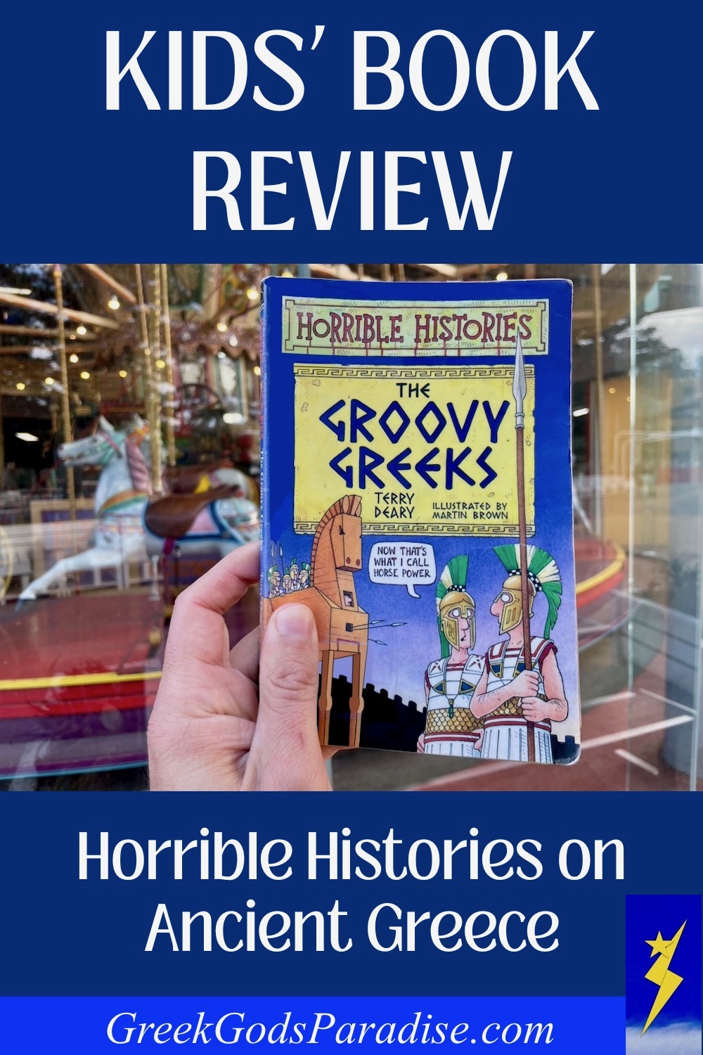 GROOVY GREEKS Review: Horrible Histories on Ancient Greece | Greek Gods Paradise