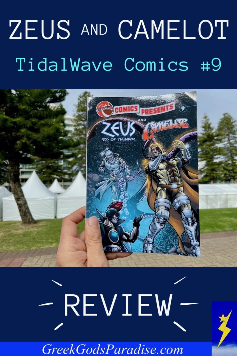 ZEUS and Camelot: TidalWave Comics #9 Review | Greek Gods Paradise